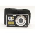 A Sony Cyber-shot digital camera, serial number 8104914