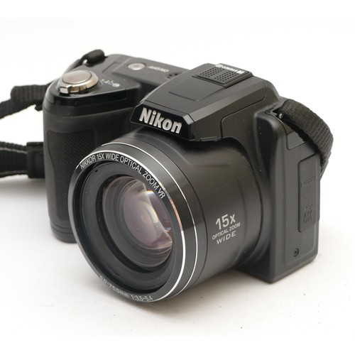A Nikon Coolpix L110 digital compact camera