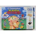 A boxed Commodore C64 Playful Intelligence pack with power supply unit.