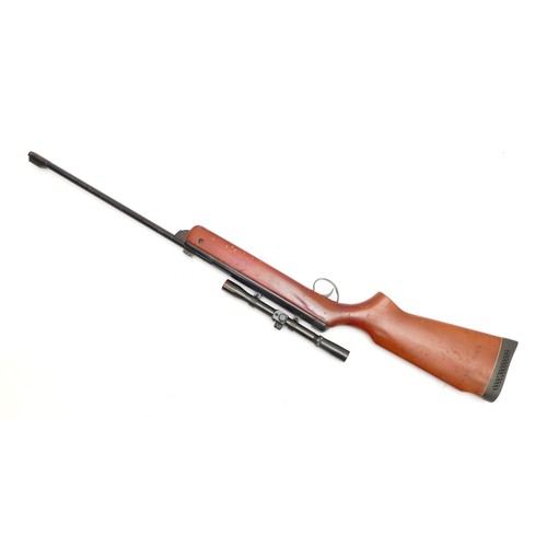 A BSA Meteor .22 calibre air rifle, with Simmons 4X20, model 1003 scope ...