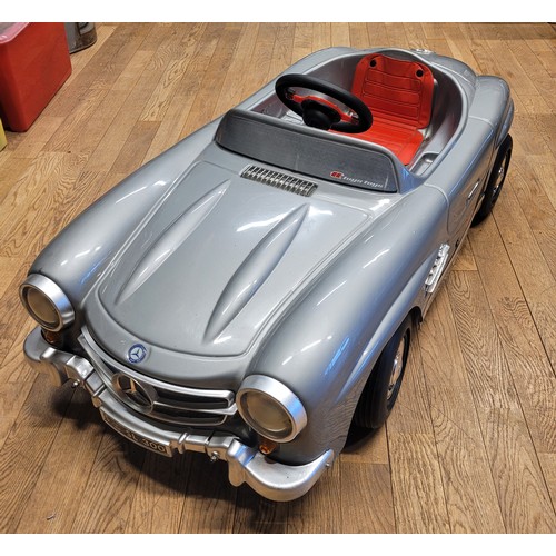 TT Toys Mercedes Benz 300SL child's plastic pedal car.