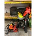 A collection of electrical garden tools to include, Power Devil Fairway ...