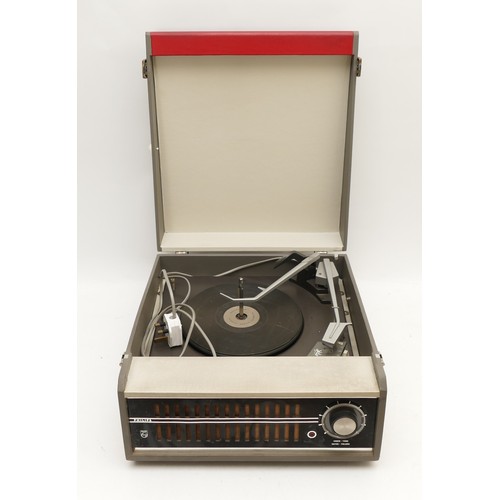 Mid 20th century portable record players, to include a Deca 61, a ...