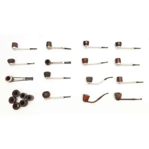 A collection of twelve Falcon pipes, circa late 20th century, with a ...