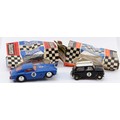 Scalextric Model Motor Racing; comprising two Scalextric cars, a C7 ...