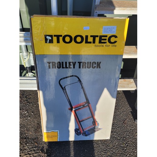 An Abru three-way step ladder, four HTS alloy platform steps, a B & D ...