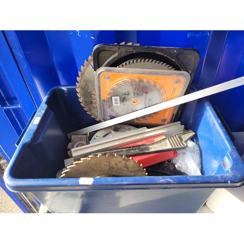 A Scheppach ts 4010 240v table saw bench with extendable table with ...