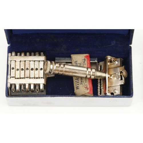 A Wilkinson Sword Co razor, with blades for each day of the week, in ...