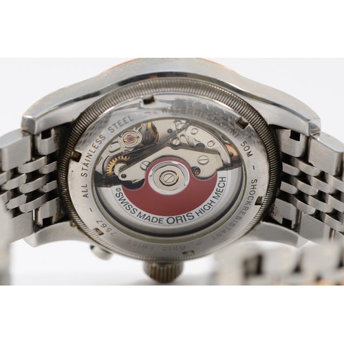 Oris 'Big Crown' Chronograph automatic stainless steel multi dial, date ...