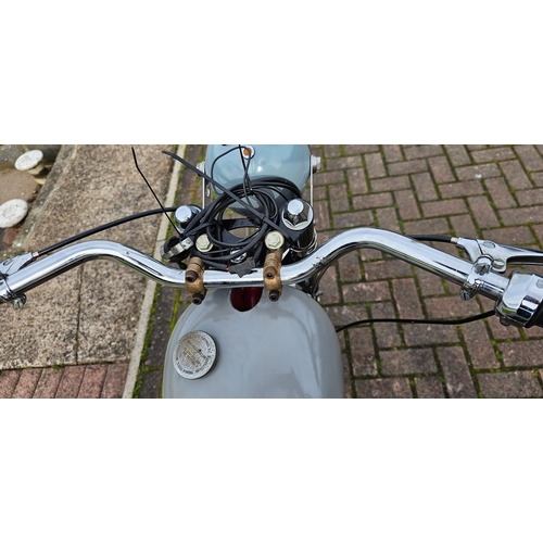 WITHDRAWN. c. 1951 Tandon Kangaroo, 122cc. Registration number, not ...