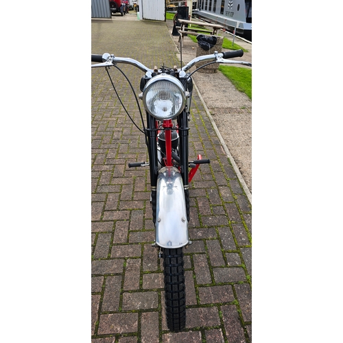 WITHDRAWN. c. 1951 Tandon Kangaroo, 122cc. Registration number, not ...