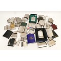 A large assortment of hip flasks, to include, Snap On, Dalvey ...