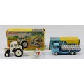 Corgi Toys; A boxed E.R.F model 44G platform lorry 457, together with a ...