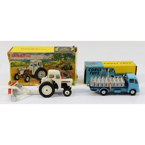 Corgi Toys; A boxed E.R.F model 44G platform lorry 457, together with a ...
