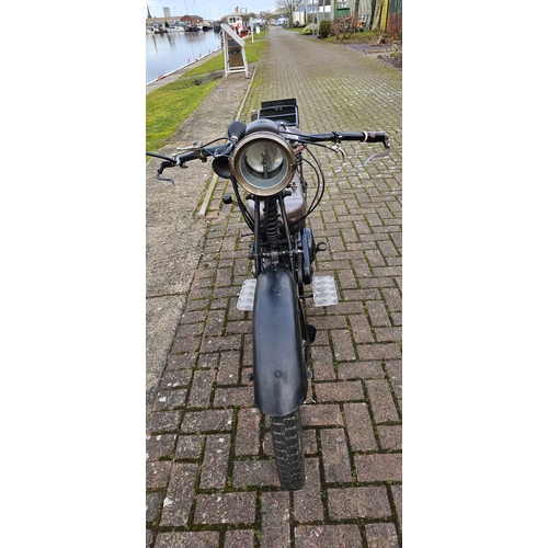 1927 Raleigh 248cc. Registration number OP 5370. Frame number J10406 ...