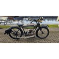 1924 Royal Enfield Model 201, 225cc. Registration number BS 9933 (non ...