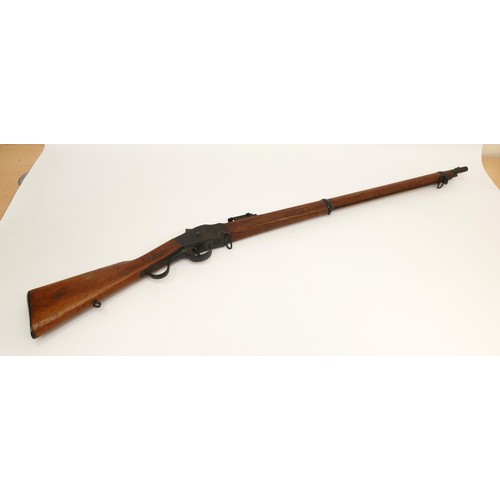 A late 19th Century 1885-1886 Portuguese Steyr model rifle, engraved 'M ...