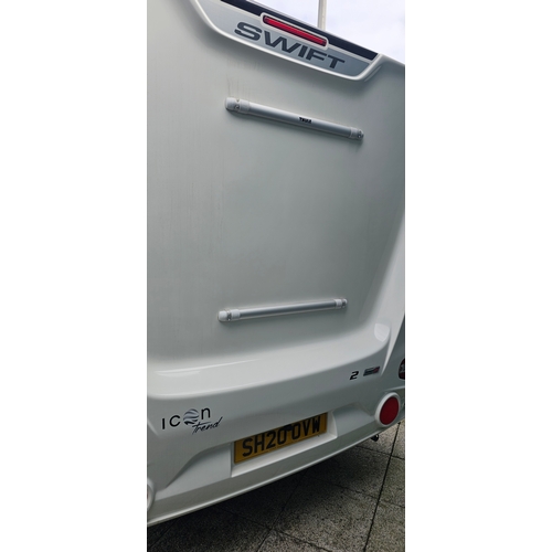 2020 Swift Icon Trend 2 caravan. CRIS registered SGDST3GSWL0924447 ...
