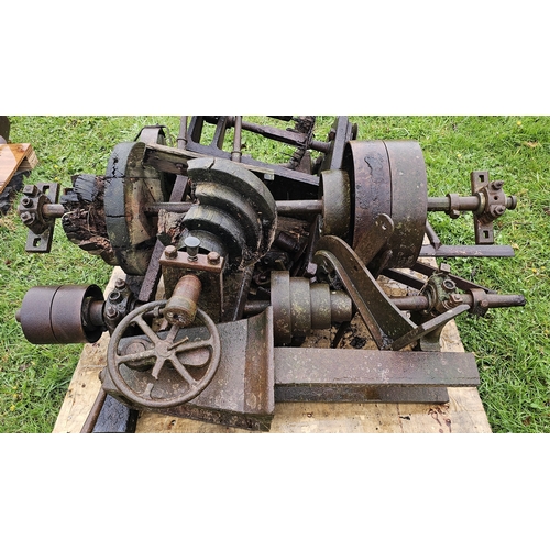 A Slack & Sellars belt driven lathe, c.1907. Slack, Sellars and Grayson ...