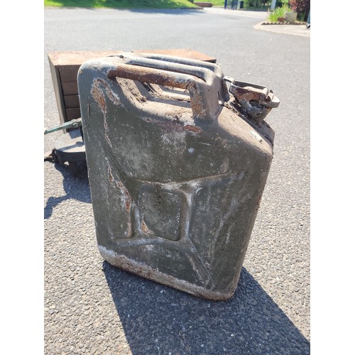 Two metal component drawers, with six compartments, two military five ...