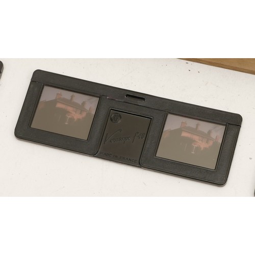 Sixty-seven Verascope slides, depicting domestic scenes and interiors ...