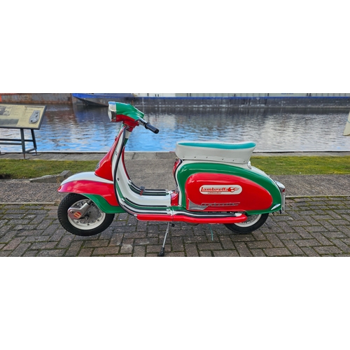 1960 Lambretta Li150, Series 2, 150cc. Registration number 566 XVY (non ...