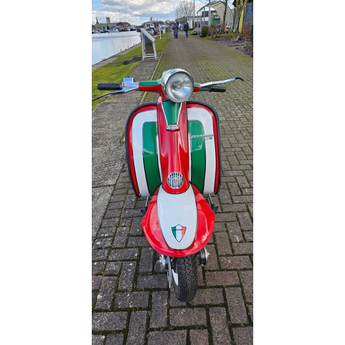 1960 Lambretta Li150, Series 2, 150cc. Registration number 566 XVY (non ...