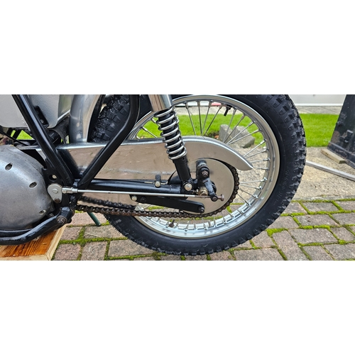 1955 BSA Gold Star B34 Trials, 499cc. Registration number MUN 187 ...
