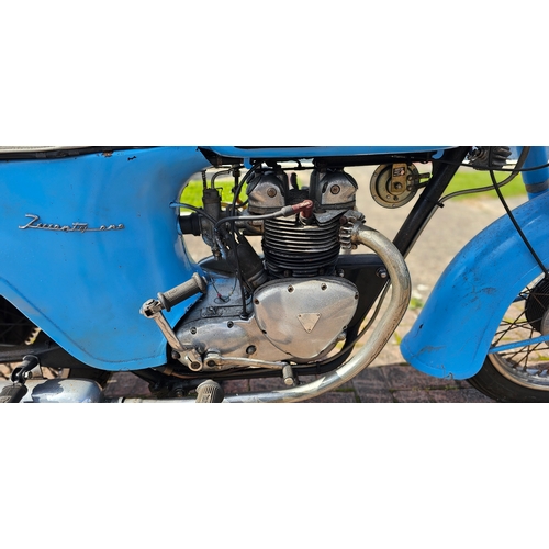 1963 Triumph 3TA, 348cc. Registration number LCL 840A. Frame number ...