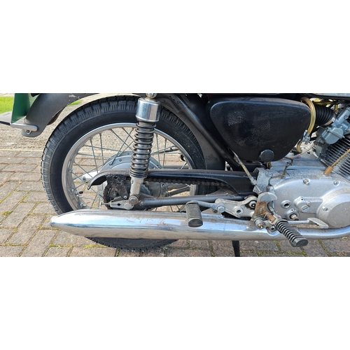 1966 Honda CB77, Super Hawk, 305cc. Registration number PUA 649D. Frame ...