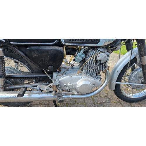 1966 Honda CB77, Super Hawk, 305cc. Registration number PUA 649D. Frame ...