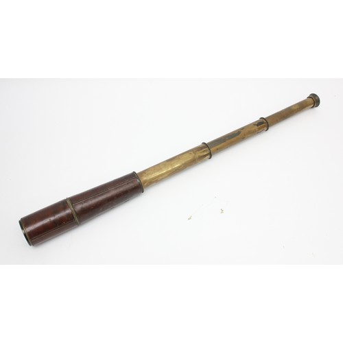 WWI TEL. SIG. MK IV telescope, three draw, by G. S, R. & J. Beck of ...