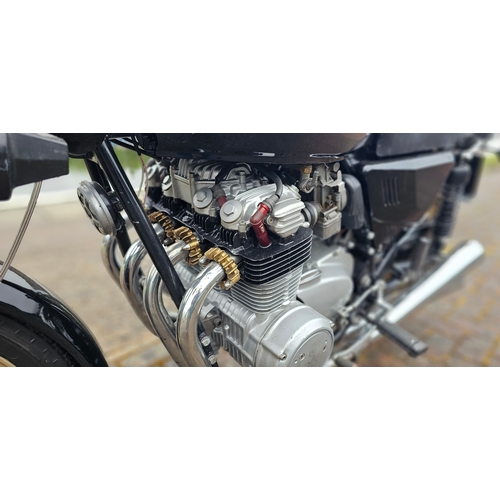 1979 Benelli Quattro 500, 498cc. Registration number AYW 500T, Frame ...