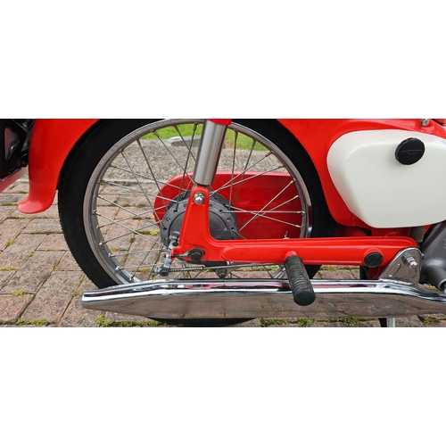 1963 Honda C100 Cub 50, 49cc. Registration number DSA 572A. Frame ...