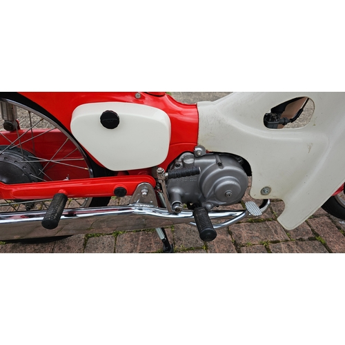 1963 Honda C100 Cub 50, 49cc. Registration number DSA 572A. Frame ...