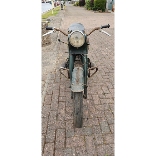 1958 Velocette Valiant 192cc. Registration number SAJ 464. Frame number ...