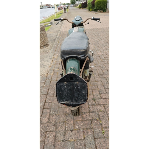1958 Velocette Valiant 192cc. Registration number SAJ 464. Frame number ...