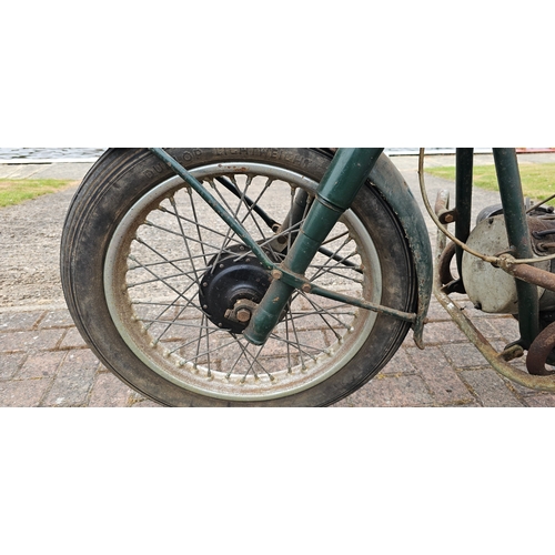 1958 Velocette Valiant 192cc. Registration number SAJ 464. Frame number ...