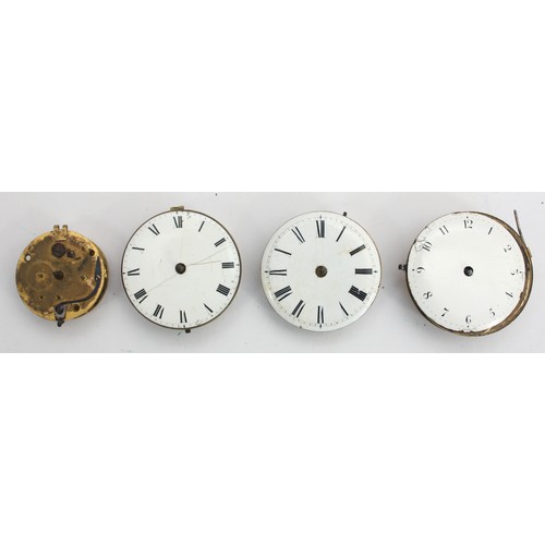 London, four verge pocket watches, William Wallace, c.1800, Peter ...
