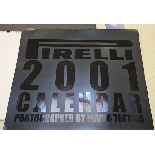 Pirelli calendars, 2001-2005, unused, in original packaging (5)