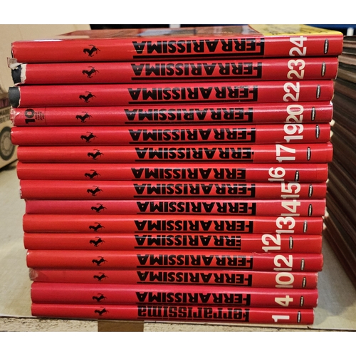 Madaro (Giancenzo, editor). Ferrarissima, volumes 1, 4, 10, 12 x 2, 13 ...