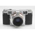 A Leidolf Wetzlar Lordomat rangefinder camera with a Leidolf Wetzla f/2 ...