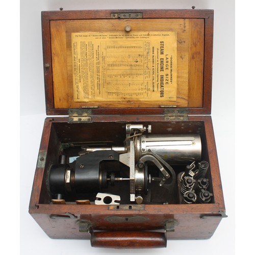 An early 20th Century steam engine indicator by Dobbie McInnes of ...