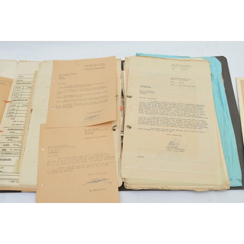 A collection of British military documents and Officers correspondence ...