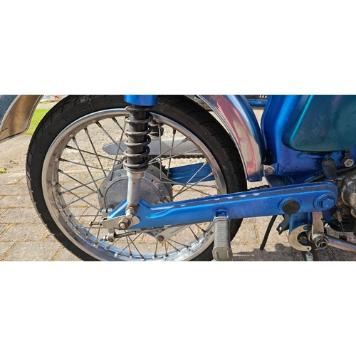 1969 Honda CL125A. Registration number PFJ 816G. Frame number CL125A ...