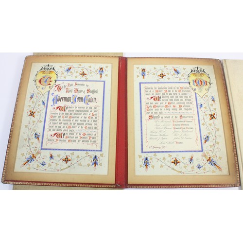 Illuminated Works/Calligraphy. To the Right Honorable the Lord Mayor of ...