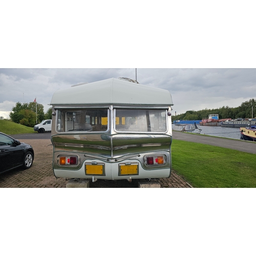 C.1970's Vickers of Blackpool Roma caravan, PLEASE NOTE VIEWING BY ...