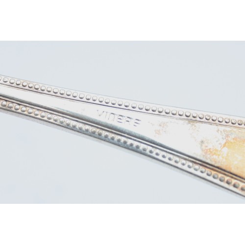 A Viners canteen of cutlery, in the traditional bead pattern, for eight ...