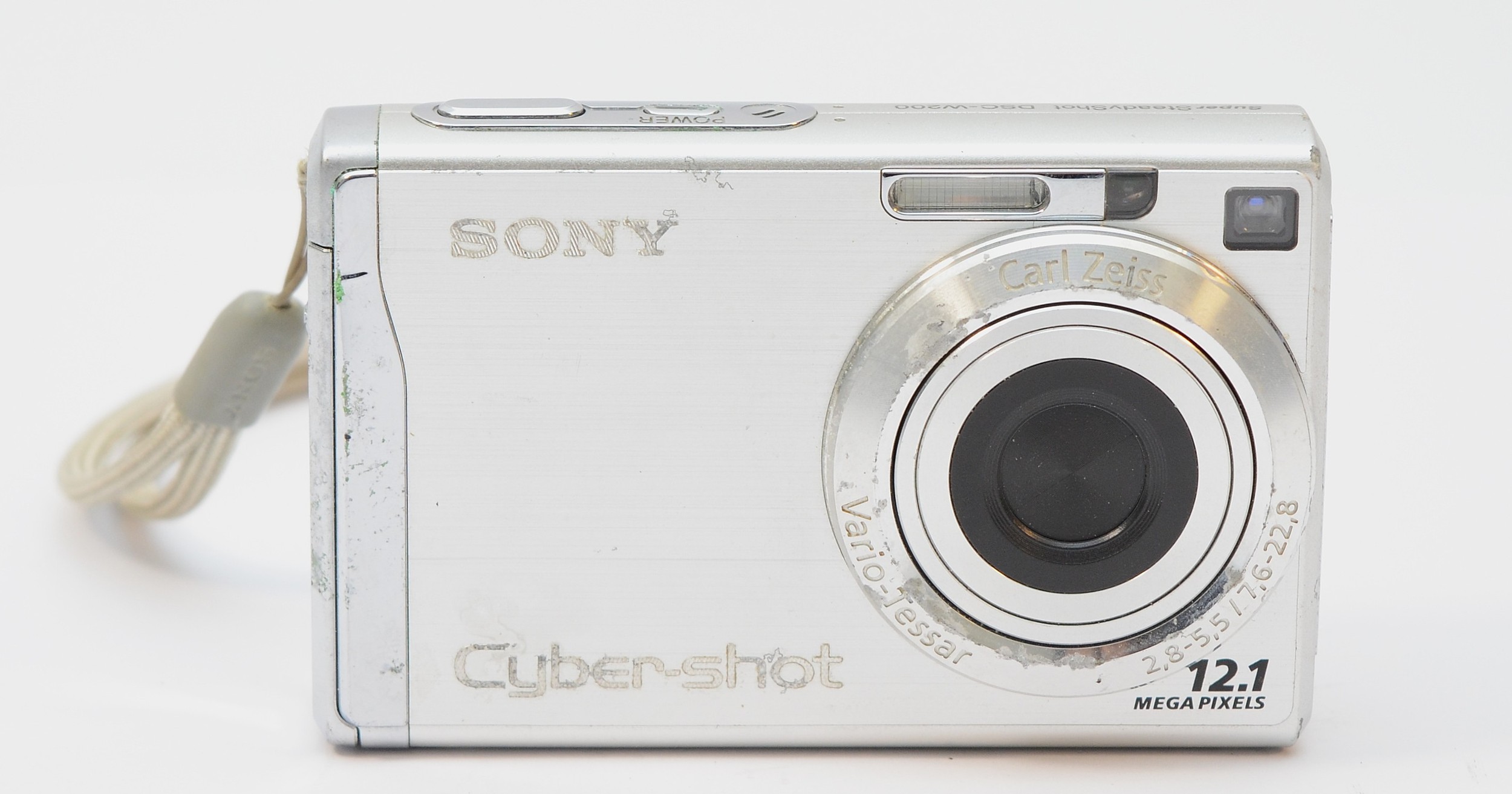 A Sony Cybershot DSC-W200 digital camera.