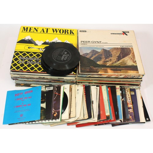 A collection of over 60 Vinyl LPs including artists, Kylie Minogue, The ...
